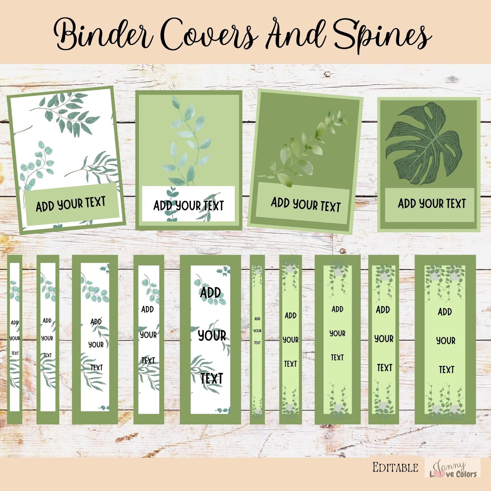 Boho Plant Classroom Decor Bundle: Editable Posters, Labels (digital ...