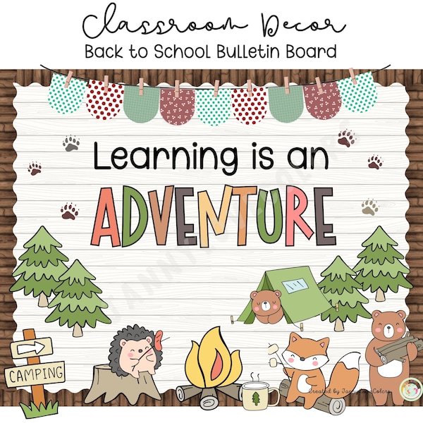 Camping Bulletin Board - Etsy
