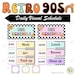 Retro 90s Theme Classroom Decor BUNDLE | Printable | Digital Download ...