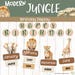 Modern Jungle Classroom Decor | Birthday Bulletin Board | Birthday ...