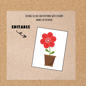 Spring Bulletin Board Kit or Door Decor Kindness Flower Classroom Decor ...