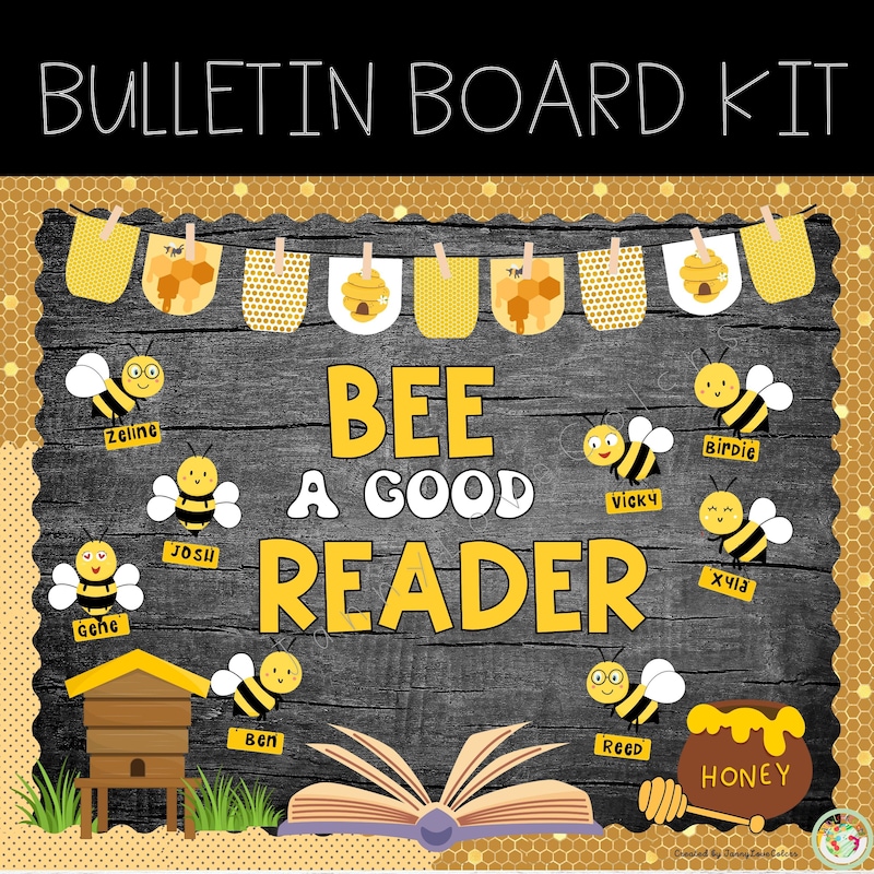 Bee Bulletin Board - Etsy