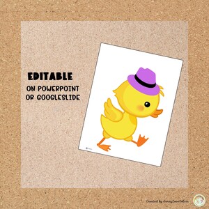 Ducks Spring Bulletin Board Kit Door Decor March & April Classroom ...