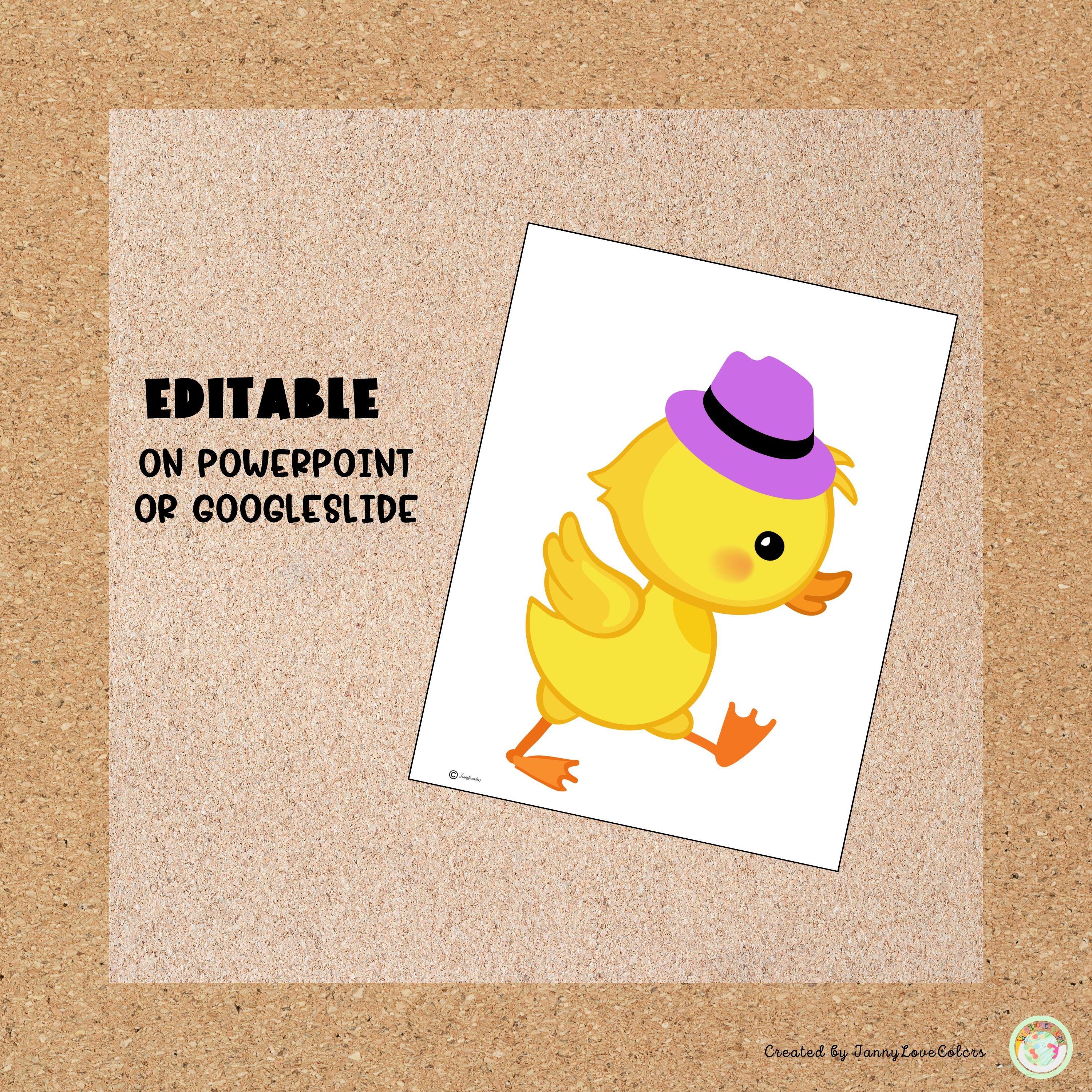 Ducks Spring Bulletin Board Kit Door Decor March & April Classroom ...