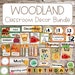 Woodland Animals Classroom Decor Bundle: Rustic Watercolor Theme - Etsy