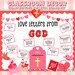 Christian Valentine Bulletin Board Kit | God's Love Classroom Decor ...