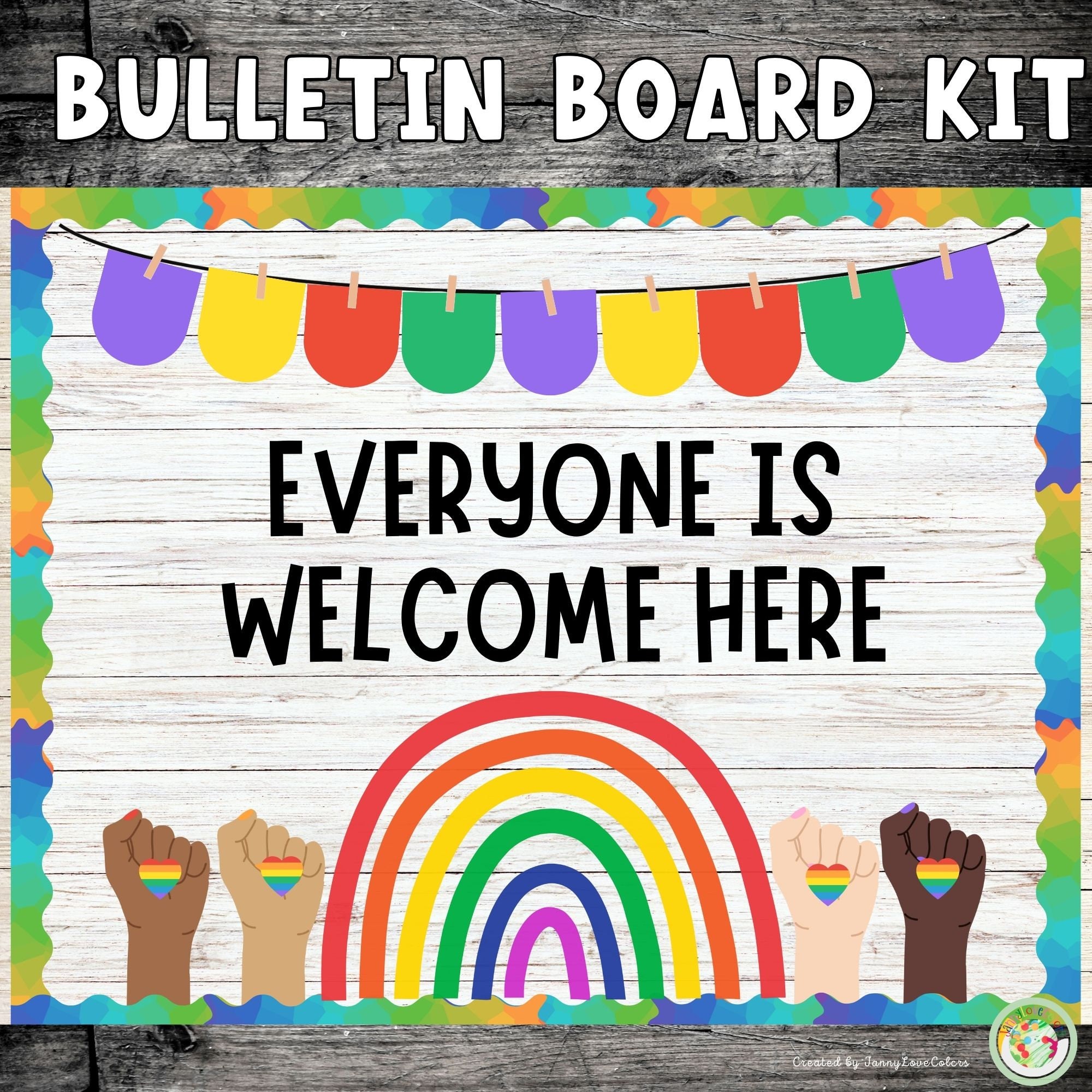 Pride Month Bulletin Board, Classroom Display Door Decoration, LGBTQ ...
