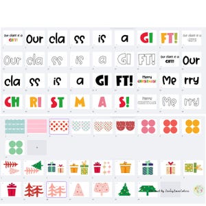 Christmas Classroom Bulletin Board Kit | Festive Holiday Decor (digital ...