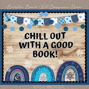 Winter Bulletin Boards Classroom Decorations Door Decor Kit Digital ...