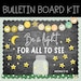 Bee Reading Bulletin Board Spring Summer Library Boards Door Decor - Etsy