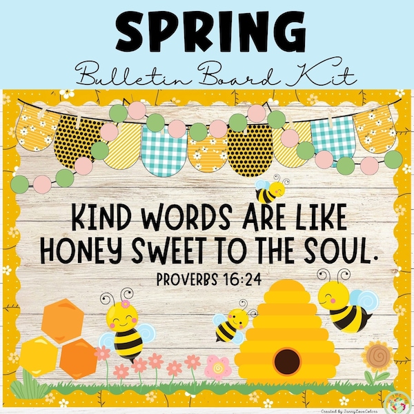 Bee Bulletin Board - Etsy