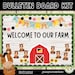 Farm Animals Spring Bulletin Board Back to School Door Decor - Etsy