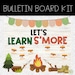S'more Learning Campfire Bulletin Board Kit, Back to School Camping ...