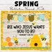 BEE - Christian Bulletin Board Kit | Spring Door Decor | Classroom ...