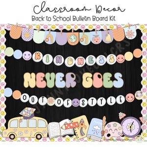 Friendship Bracelet Bulletin Board | Back to School Bulletin Board Kit ...