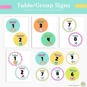 Groovy Garden Classroom Decor Bundle Pastel Classsroom Theme - Etsy