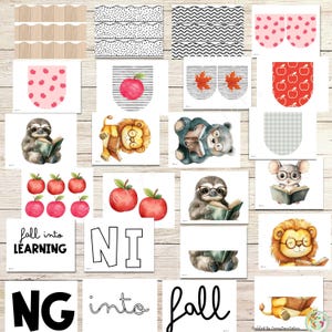 Fall Into Learning Bulletin Board Door Decor Back to School Bulletin ...