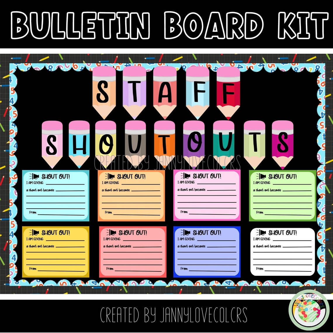 Staff Shout Outs Bulletin Board Classroom Decor Door - Etsy Staff Shout Outs Bulletin Board Classroom Decor Door - Etsy