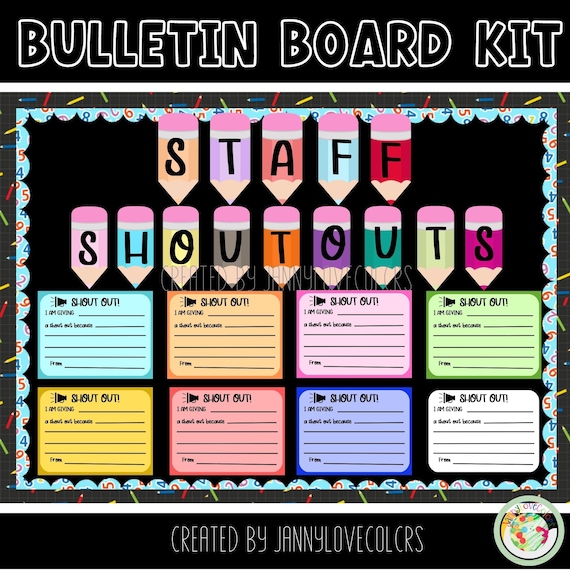Employee Bulletin Board Designs