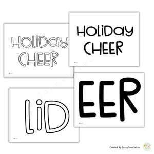 Winter & Christmas Quotes Bulletin Board | Holiday Cheer Classroom ...