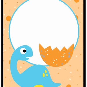 Editable Binder Covers and Spines Dinosaur Classroom Decor - Etsy