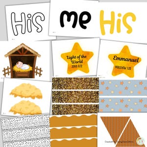 Christian Classroom Christmas Bulletin Board Kit: Names of God (digital ...