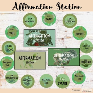 Boho Plant Classroom Decor Bundle: Editable Posters, Labels (digital ...