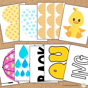 Duck Spring Bulletin Board Kit: Editable Classroom Decor (printable) - Etsy