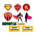 Birthday Display Bulletin Board Kit Superhero Birthday Display Editable ...