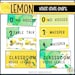 Lemon Classroom Decor Bundle: Modern Farmhouse Theme (editable) - Etsy