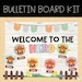 Highland Cow Classroom Bulletin Board Kit: Back to School Decor ...