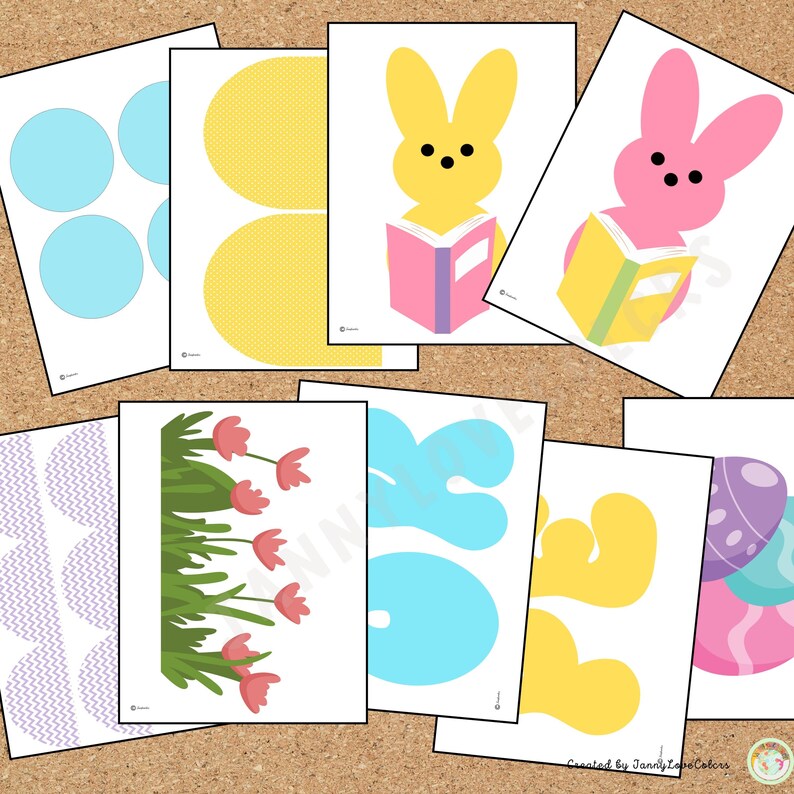 Easter Bulletin Board Kit | Spring Classroom Decor | Peep April ...