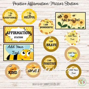 BEE Classroom Decor BUNDLE Printable Back to School Classroom ...