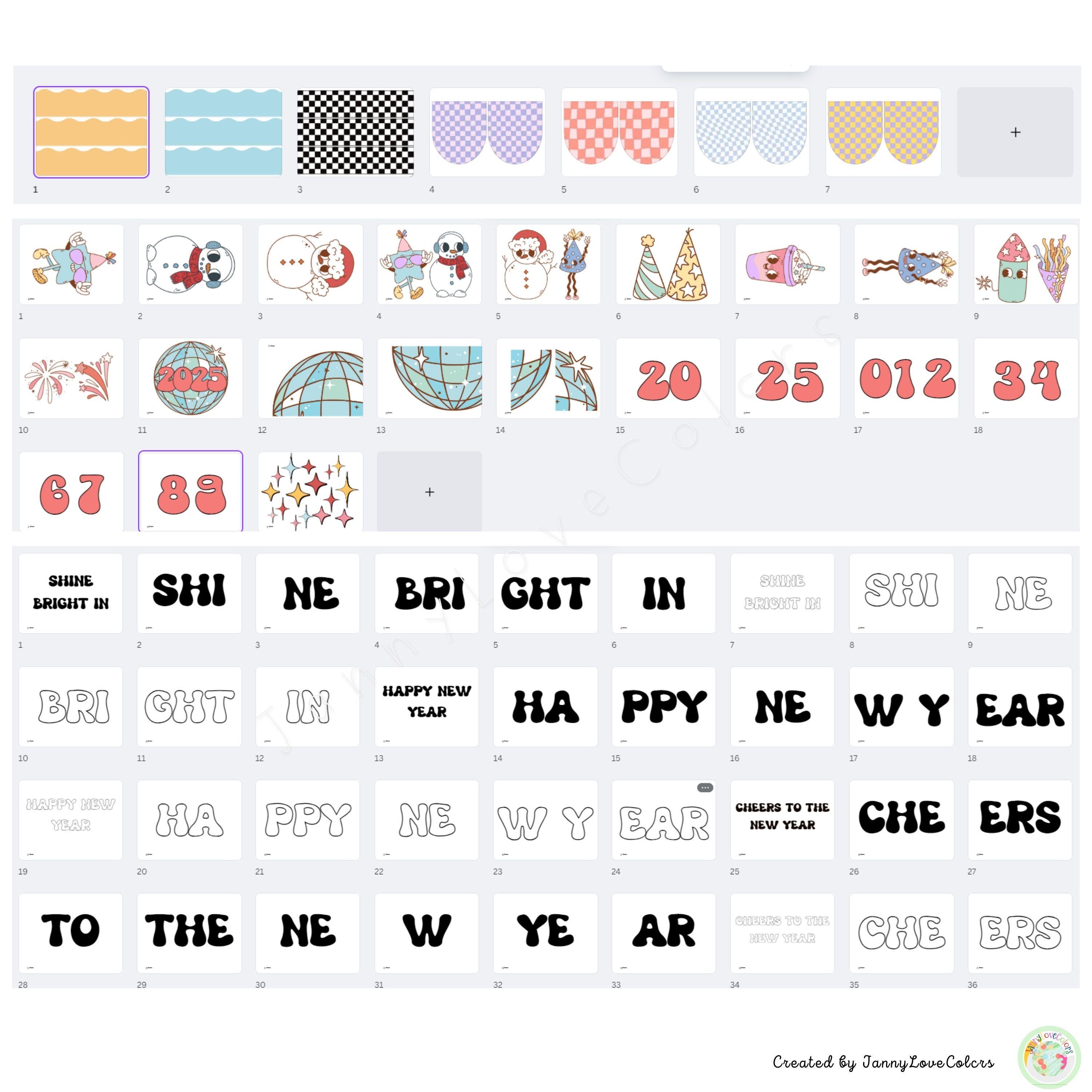 New Year Bulletin Board Kit | Classroom Decor | Retro Door Decor - Etsy