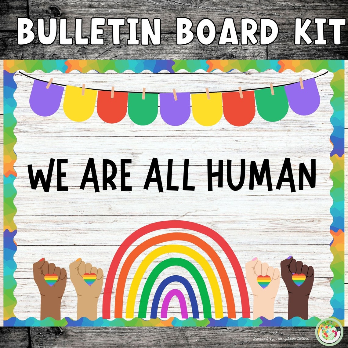 Pride Month Bulletin Board, Classroom Display Door Decoration, LGBTQ ...