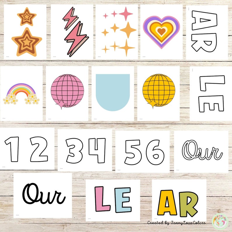 In Our Learning Era Grade Bulletin Board Kit Classroom Decor Door Decor ...
