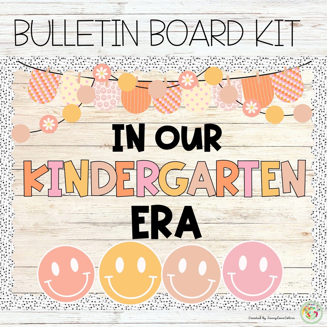 Back to School Bulletin Board: Classroom Decor (PDF) - Etsy