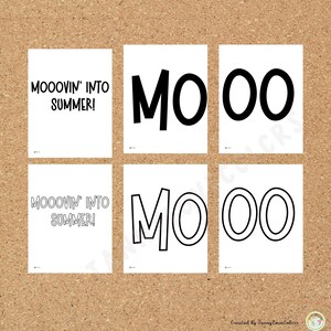 Countdown to Summer Bulletin Board Kit and Highland Cow Classroom Decor ...