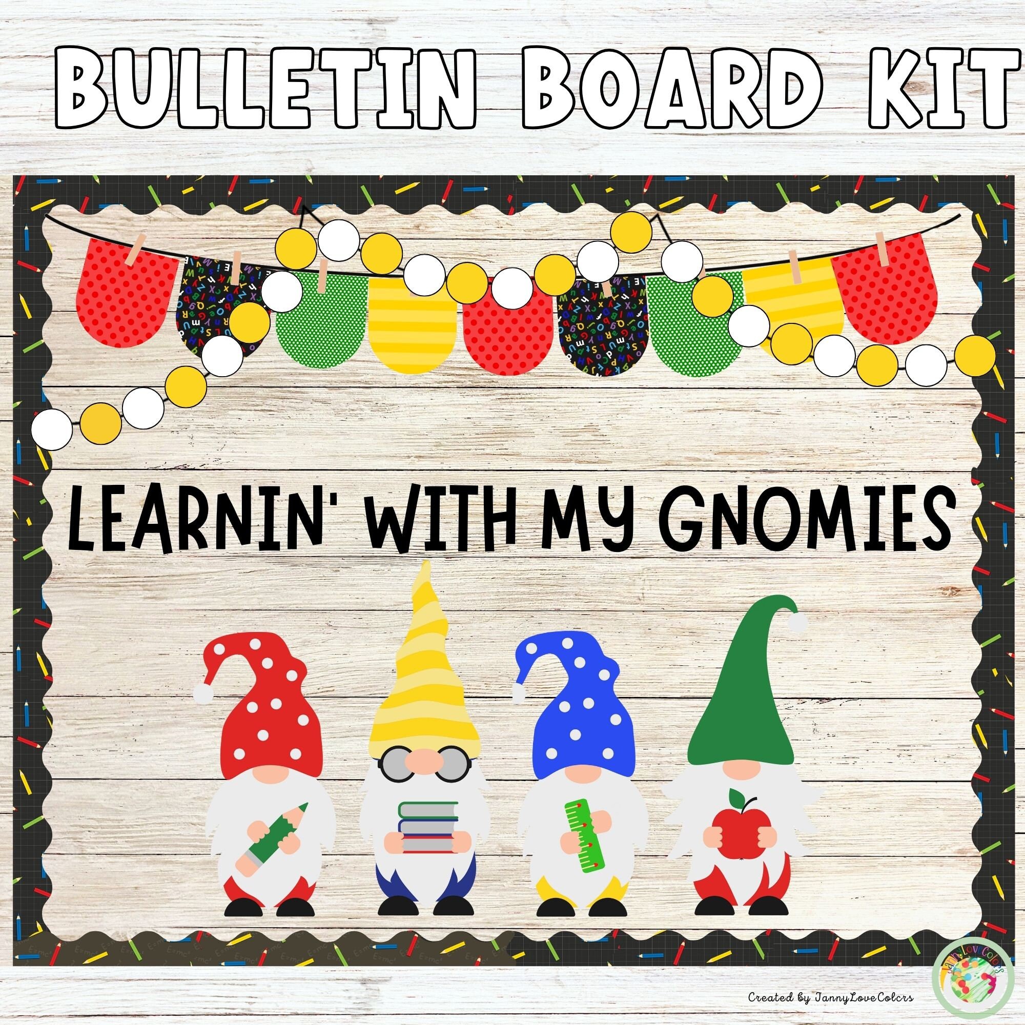 Back to School Gnomes Bulletin Board or Door Decor - Etsy