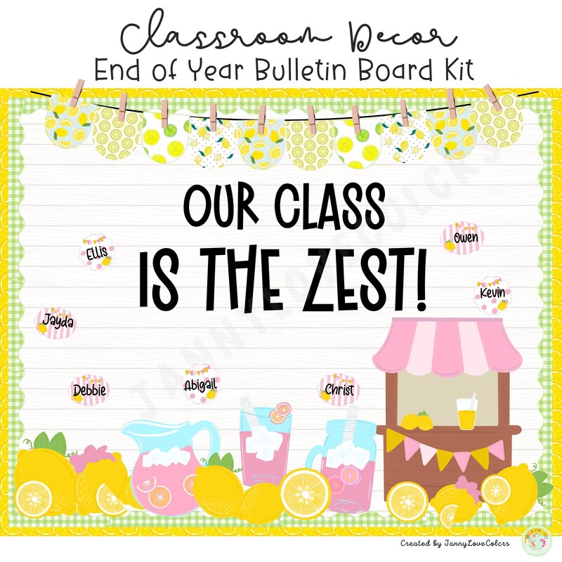 Lemon Bulletin Board - Etsy