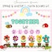 Spring Bulletin Board Kit or Door Decor Kindness Flower Classroom Decor ...
