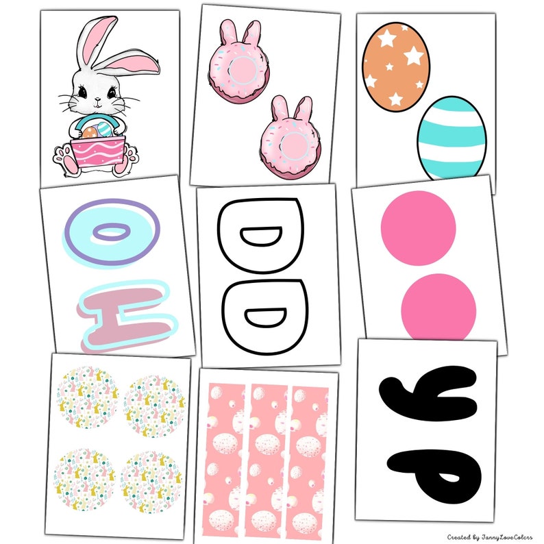 Spring Bunny Bulletin Board Classroom Decor Kit, Editable - Etsy