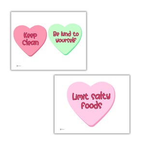 Valentine’s Day Bulletin Board | Healthy Habits Bulletin Board ...