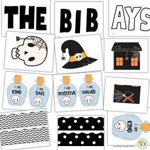 Halloween Bulletin Board Kit October Classroom Decor Positive ...