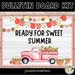 Floating Into Summer Bulletin Board Kit Door Decor Editable - Etsy