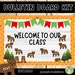 Bear Bulletin Board Back to School Door Decor Digital Download Editable ...