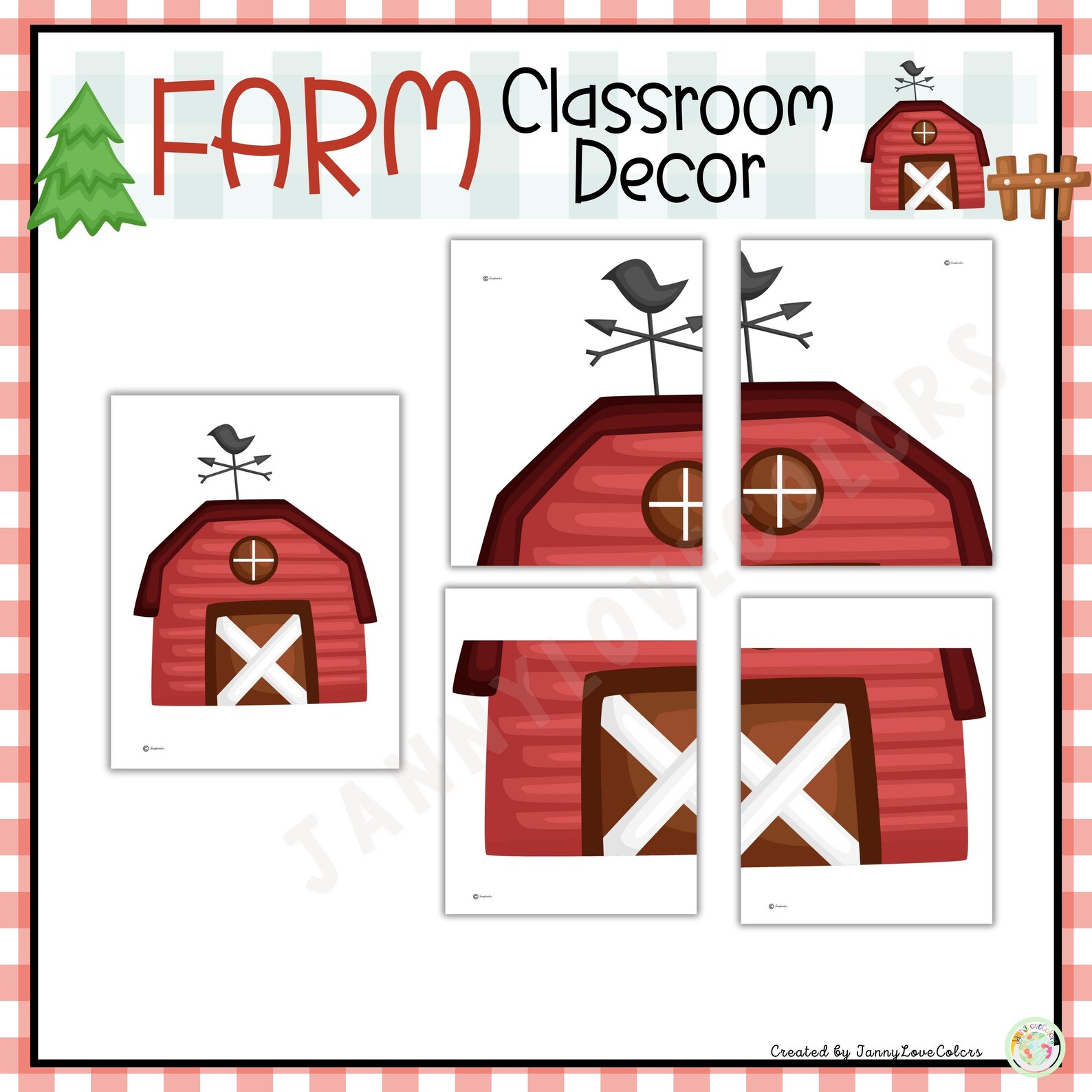 Farm Animals Classroom Decor | Back to School Bulletin Board | Door ...