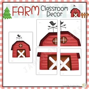 Farm Animals Classroom Decor | Back to School Bulletin Board | Door ...