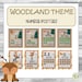 Woodland Animal Theme Classroom Decor Bundle, Printable, Easy Bulletin ...