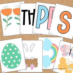 These Are My Peeps | Easter Spring Bulletin Board Kit | March April ...